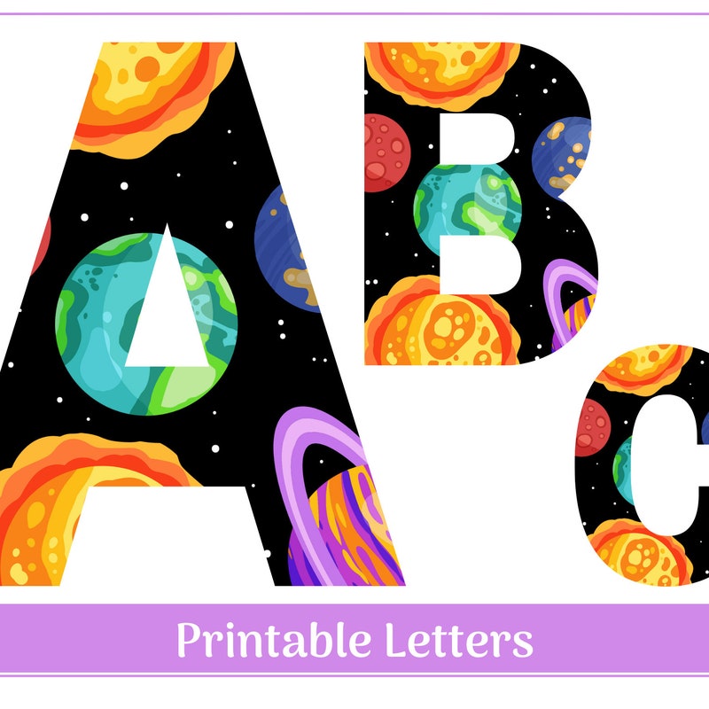Planet Banner - Etsy