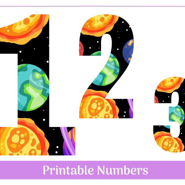 Planet Banner - Etsy