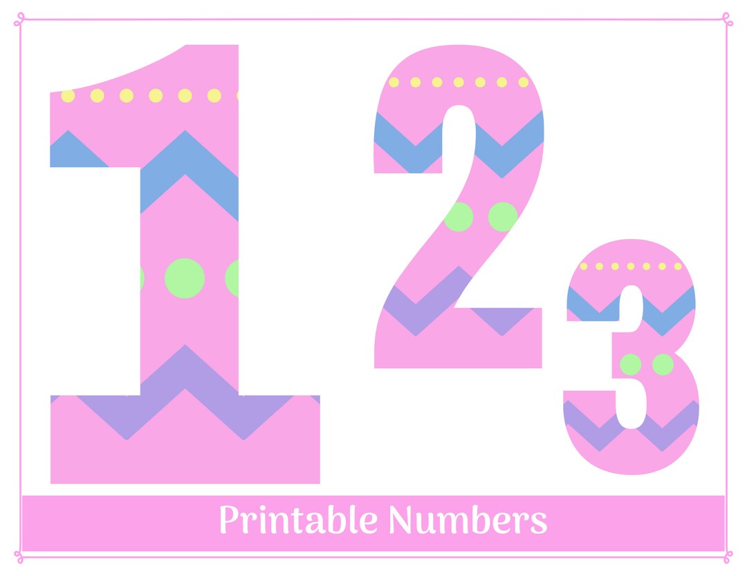 Easter Egg Number Clip Art Printable & Resizable Glitter - Etsy