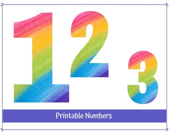 Number Clip Art | Etsy