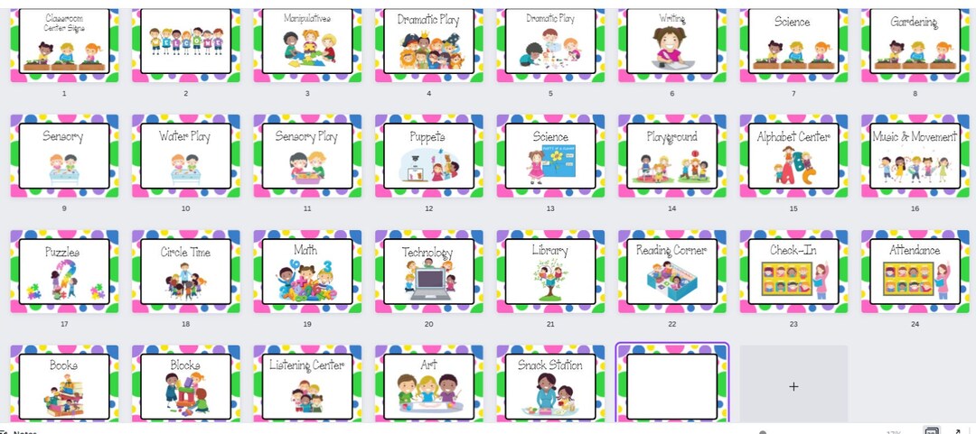 Polka Dot Classroom Center Signs | Preschool Centers | Printable ...