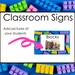 Rainbow Crayon Preschool Center Signs Set of 15 Printable Classroom ...