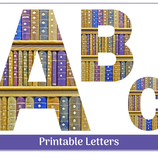 Printable Alphabet - Etsy