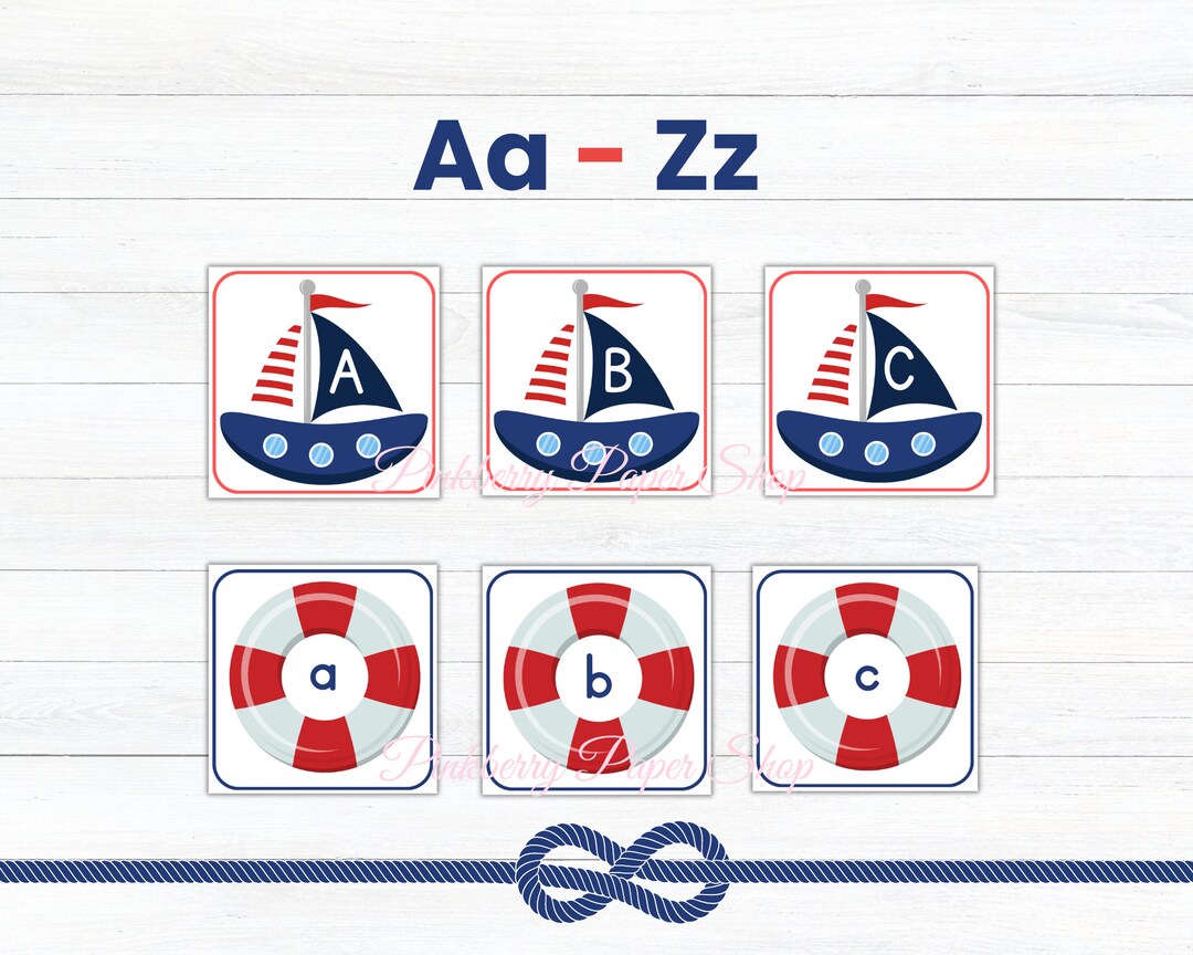 Preschool/kindergarten Alphabet Activity | Sailboat Letter Recognition ...