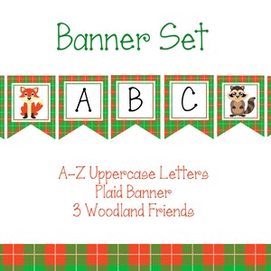 Woodland Themed Classroom Bundle | 12 Month Calendar | Alphabet Cards ...