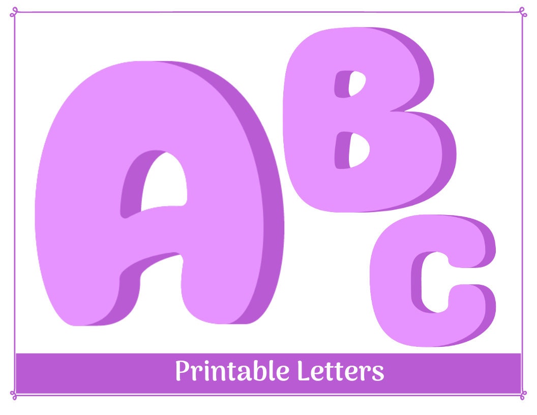 Letter A Clipart Purple