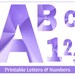 Unicorn Alphabet Letters A-Z, Numbers 0-9 Banner, Bulletin Board ...