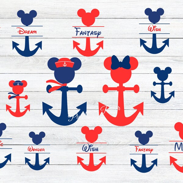 Nautical Mickey - Etsy
