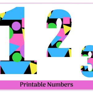 Bright Geometric Shaped Themed Alphabet Clip Art Letters A-Z ...