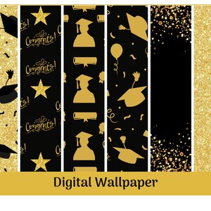 Graduation Alphabet Clip Art Letters A-Z and Numbers 0-9 | Printable ...