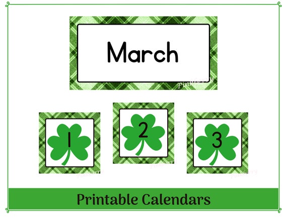 Calendar March School Posters Classroom Posters School Posters