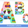 Patriotic Red, White, and Blue Alphabet Letter and Number Clip Art ...