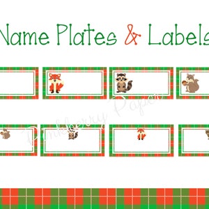 Woodland Themed Classroom Bundle | 12 Month Calendar | Alphabet Cards ...