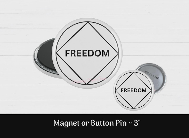 NA Freedom Symbol Clip Art: Recovery Motivational SVG PNG (digital ...