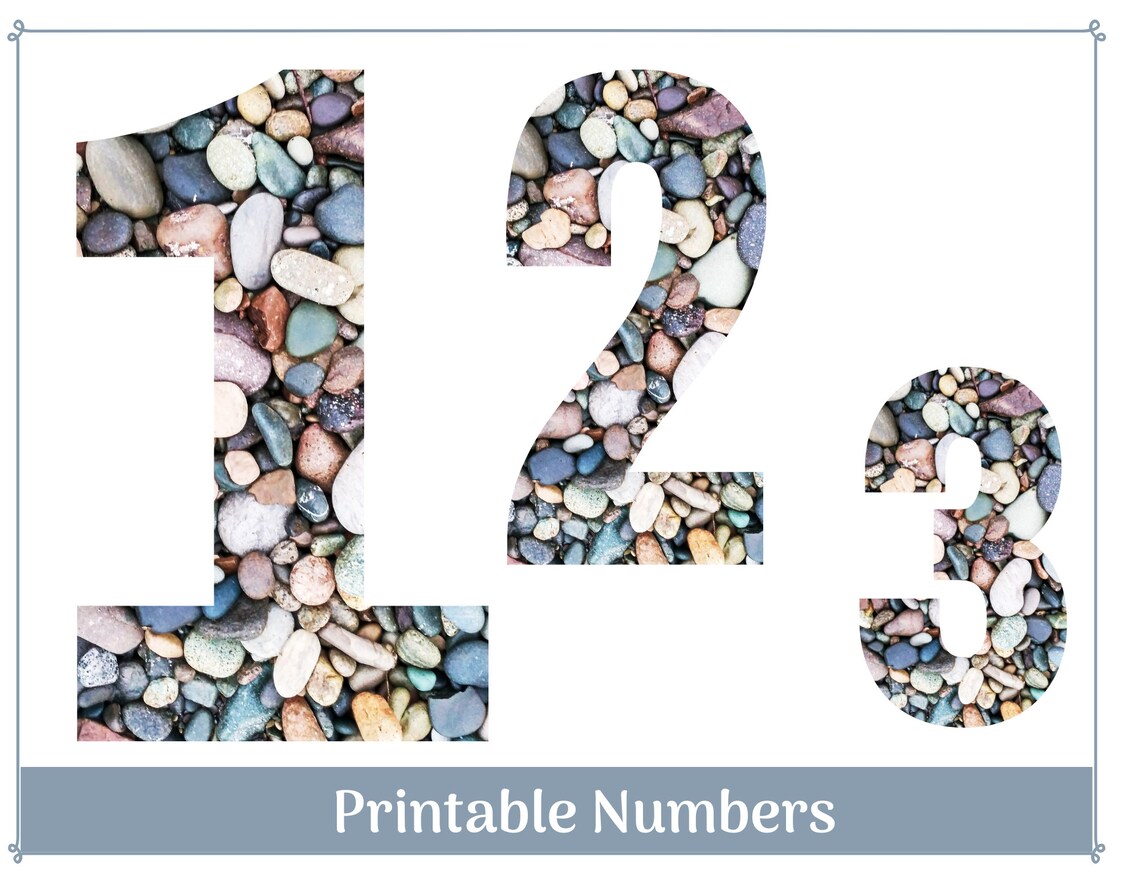 Rock Geology Themed Alphabet Clip Art Letters A-Z Printable - Etsy