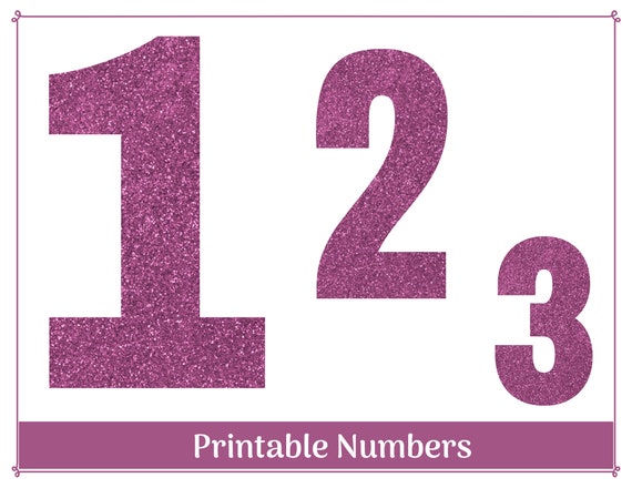 Maroon Color For Number