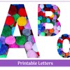 Purple Marble Alphabet Clip Art Letters A-Z, Numbers 0-9 | Printable ...