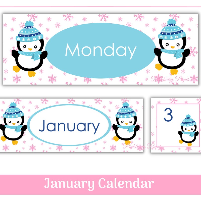 Printable January Header - Etsy