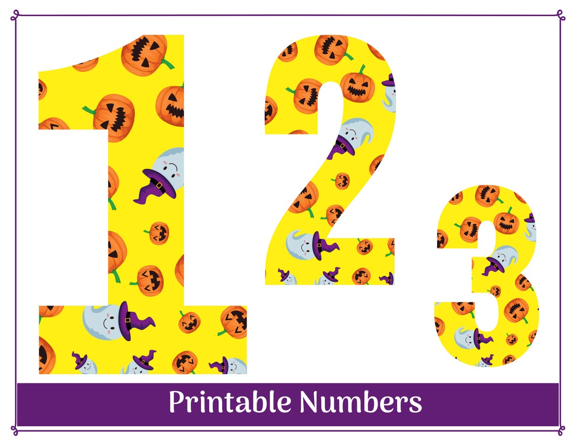 Halloween Alphabet Clip Art Letters A-Z Printable & - Etsy