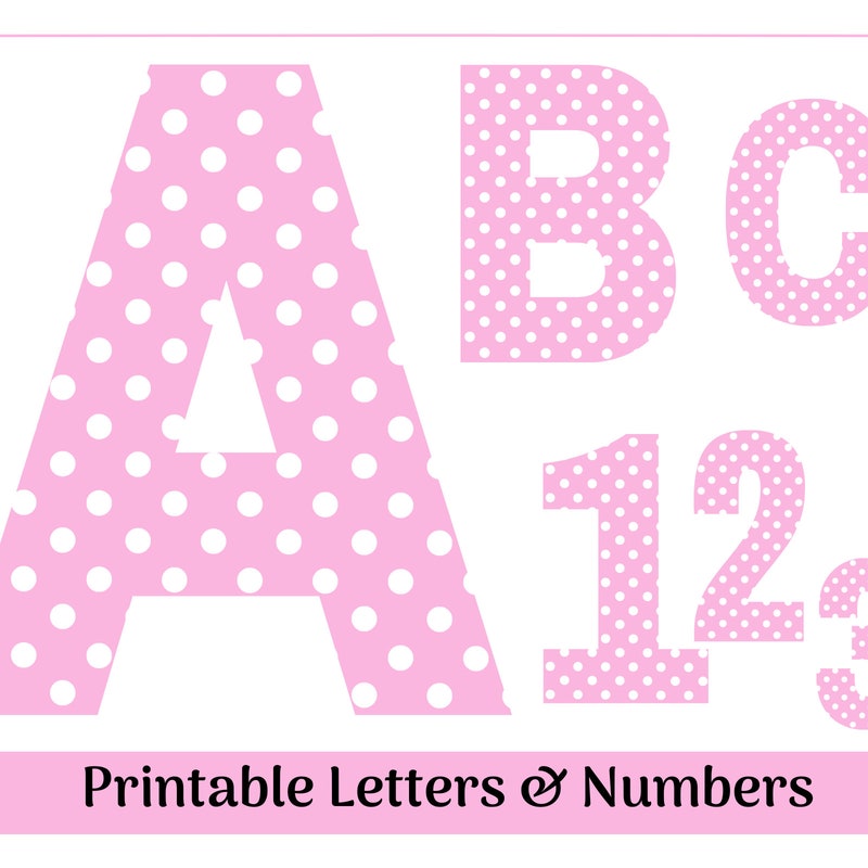 Pink Polka Dots - Etsy