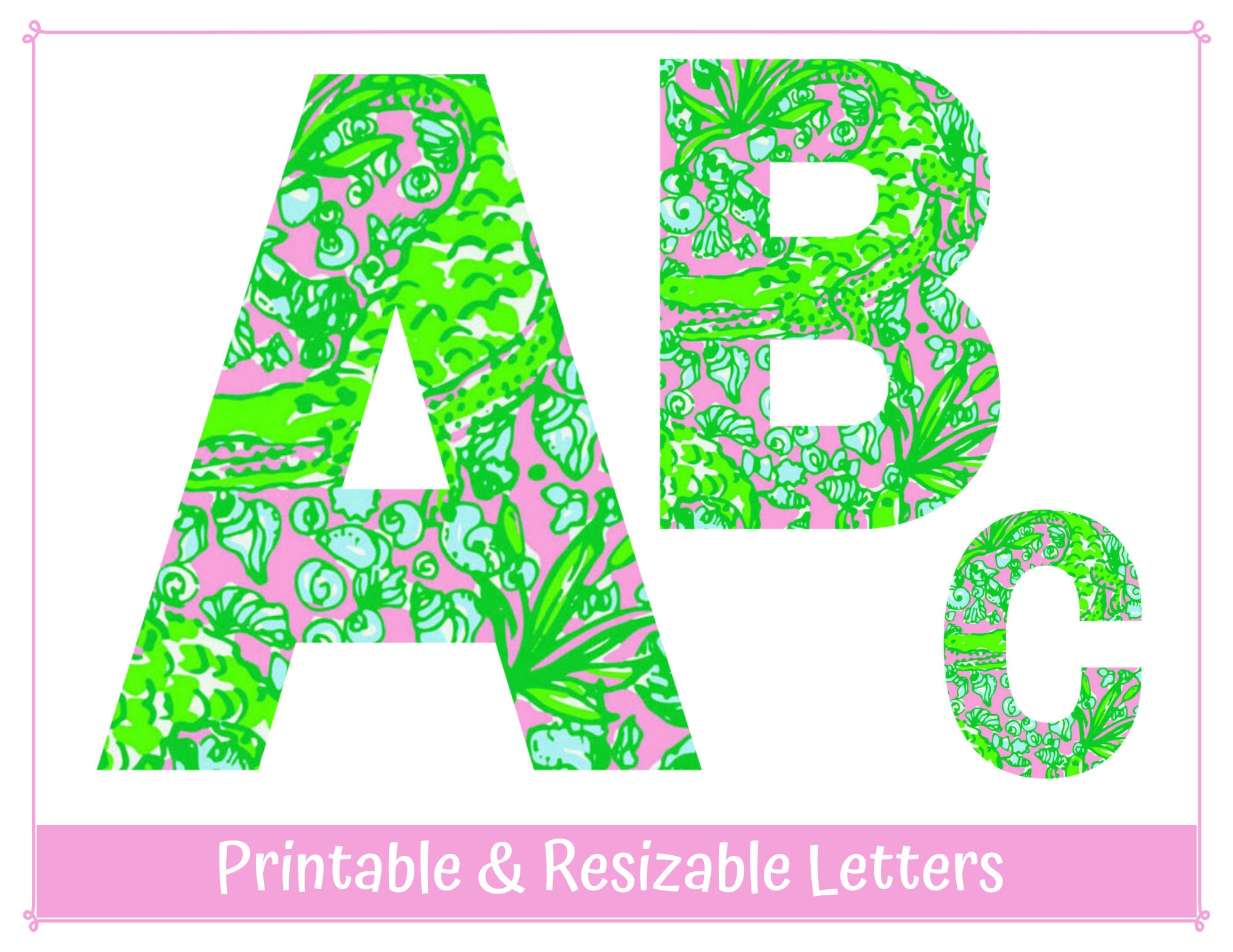 Alphabet Letters A-Z, Numbers 0-9 | Printable Clip Art Letters ...