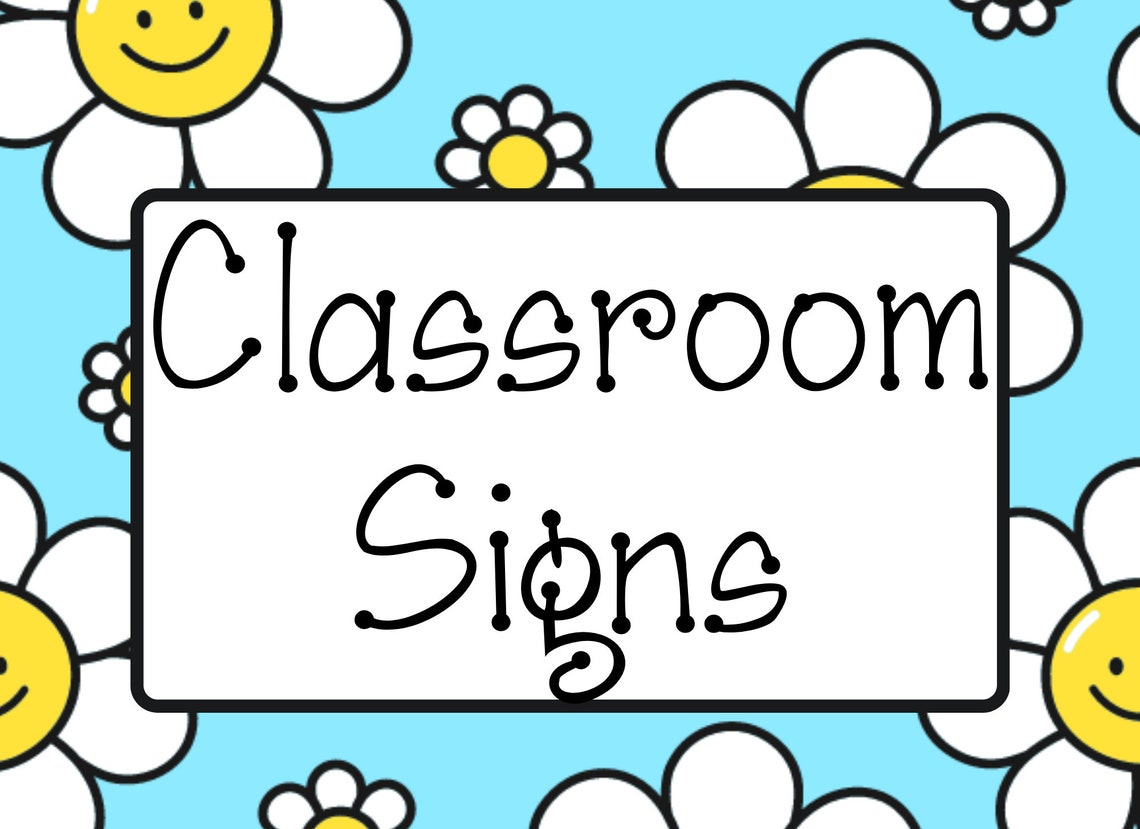 Tie Dye Classroom Center Signs Printable Classroom Labels - Etsy