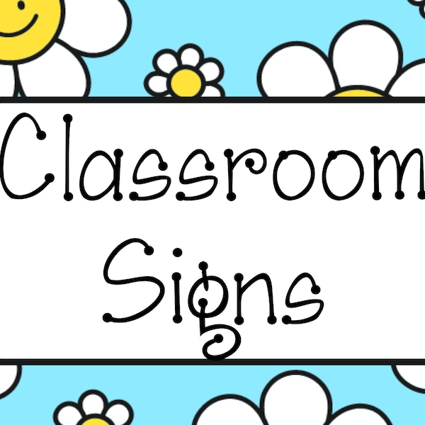 Classroom Center Labels - Etsy