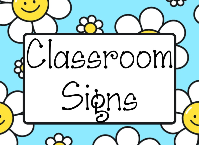 Tie Dye Classroom Center Signs | Printable Classroom Labels - Etsy