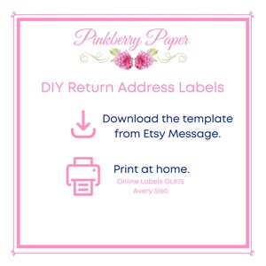 Green Frog Return Address Labels | Children's Cute Frog Label | DIY ...