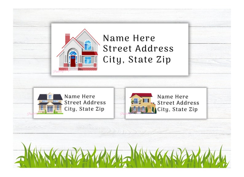 New Home Address Labels: We've Moved, Realtor Labels (DIY Printable) - Etsy