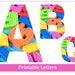 Sensory Pop Alphabet Cards | Classroom Alphabet | Rainbow Classroom ...