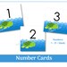 Sea Life Themed Numbers 1-31 Turtle Classroom Calendar Number Set ...