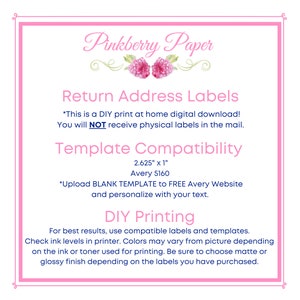 Green Frog Return Address Labels | Children's Cute Frog Label | DIY ...