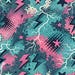 Retro Lightning Bolt Star Digital Pattern, PNG, 80s 90s Pop Art Digital ...