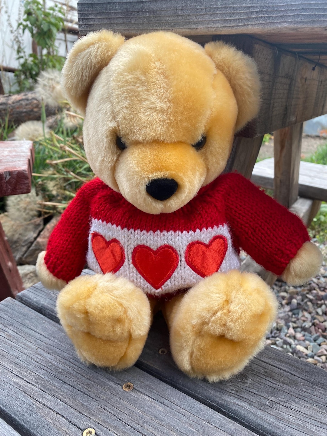 Vintage Teddy Bear, 90s Teddy Bears - Etsy