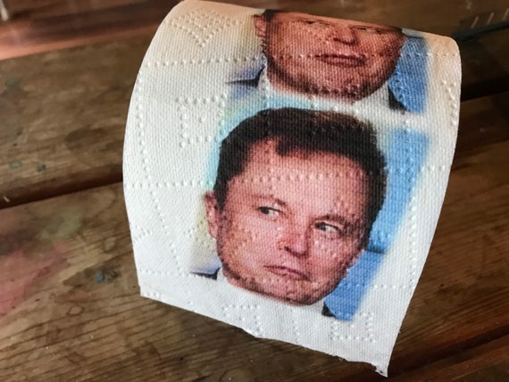 Elon Musk Toilet Paper | Etsy