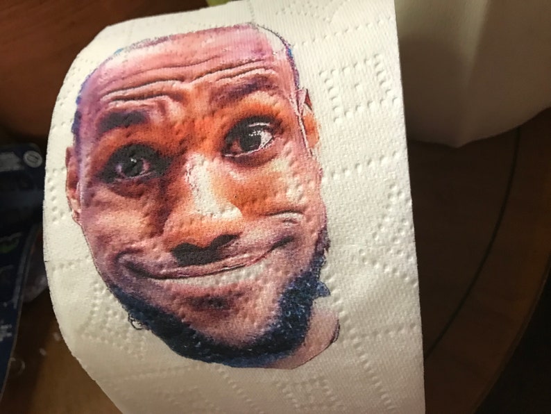 Lebron James Toilet Paper - Etsy