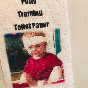 Personalized Potty Training Toilet Paper - Etsy
