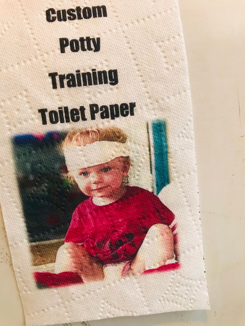 Personalized Potty Training Toilet Paper - Etsy