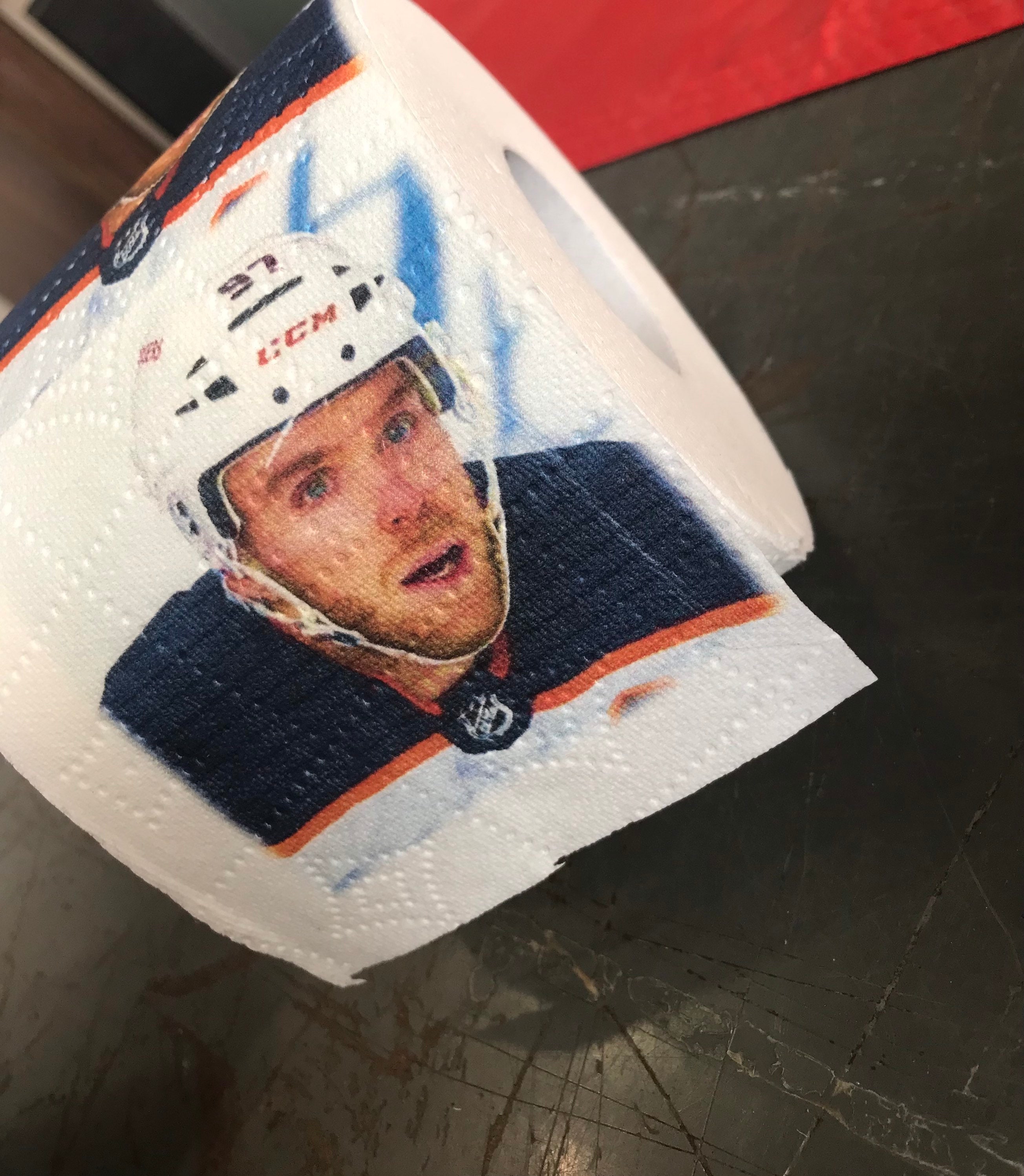 Edmonton Oilers Gag Gift, Connor Mcdavid Toilet Paper, NHL Toilet Paper ...