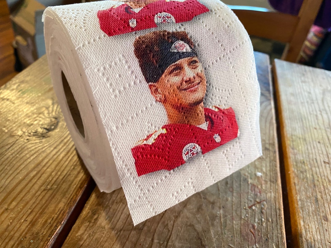 Patrick Mahomes Toilet Paper, Kansas City Chiefs Toilet Paper, Fantasy ...