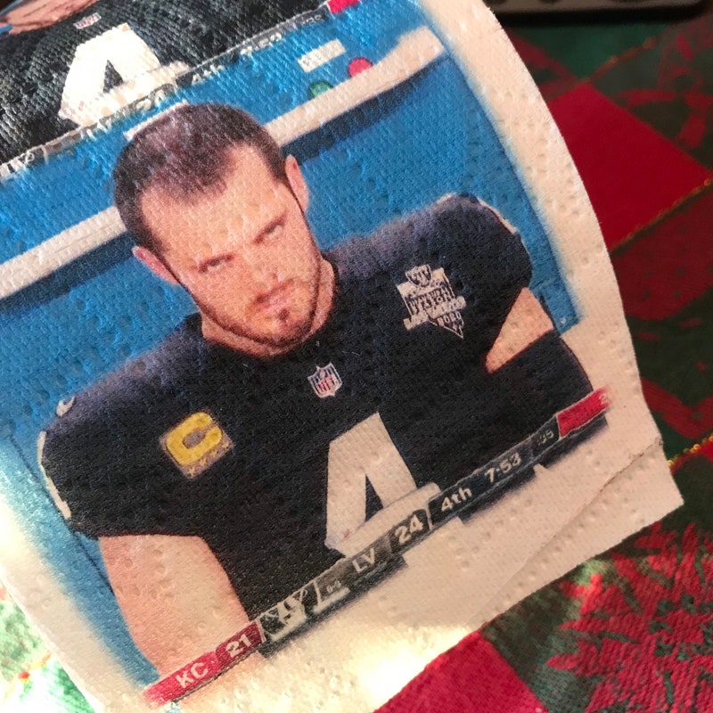 Raiders Toilet Paper - Etsy
