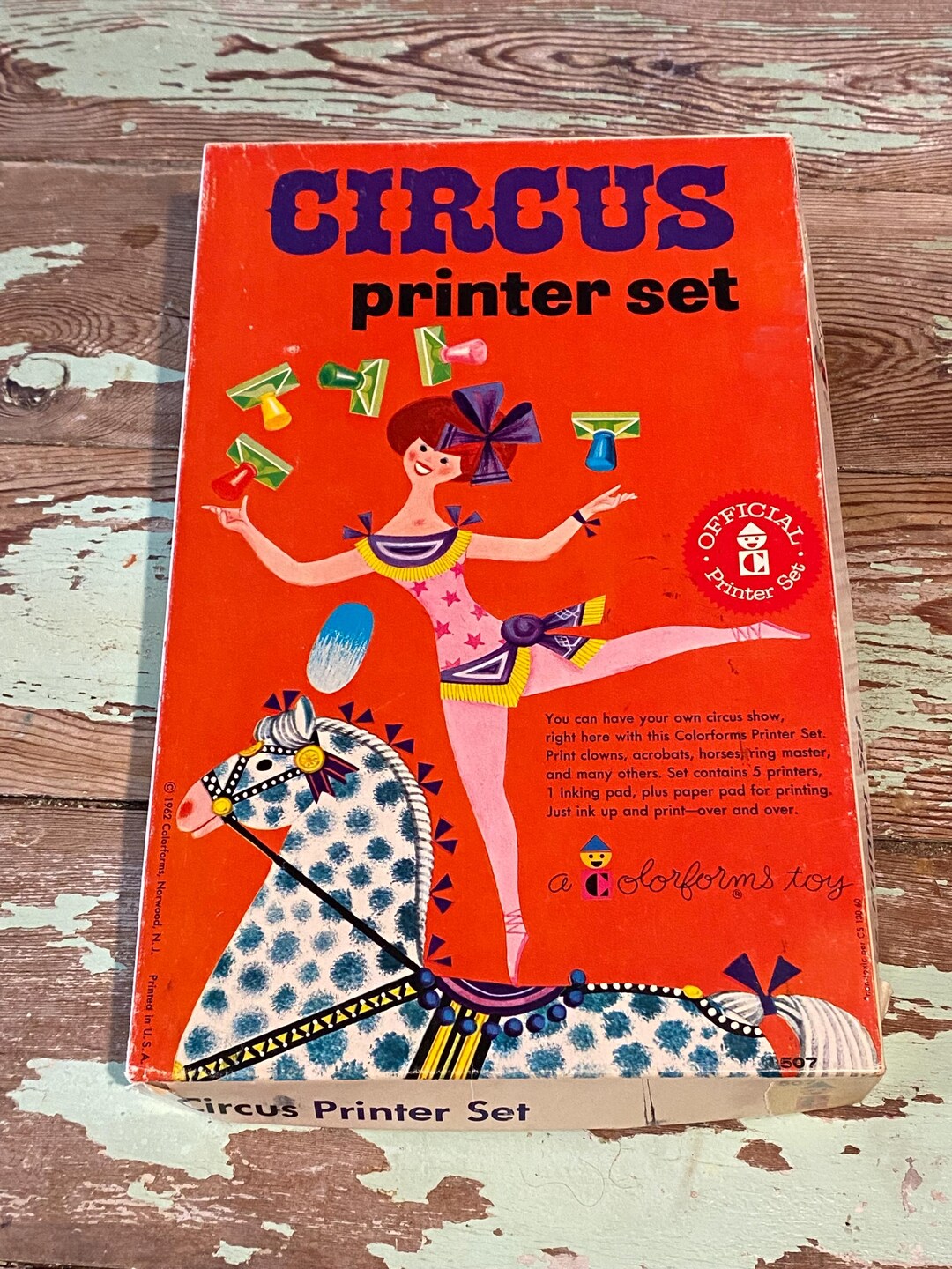 Vintage 1972 Circus Stamps, Vintage Craft Supplies - Etsy