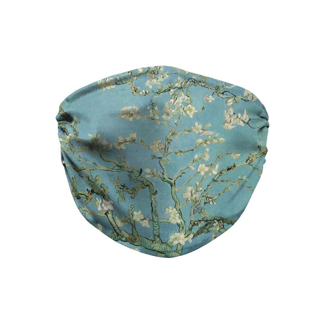 Van Gogh Print-van Gogh Face Mask Almond Blossom Illustration - Etsy