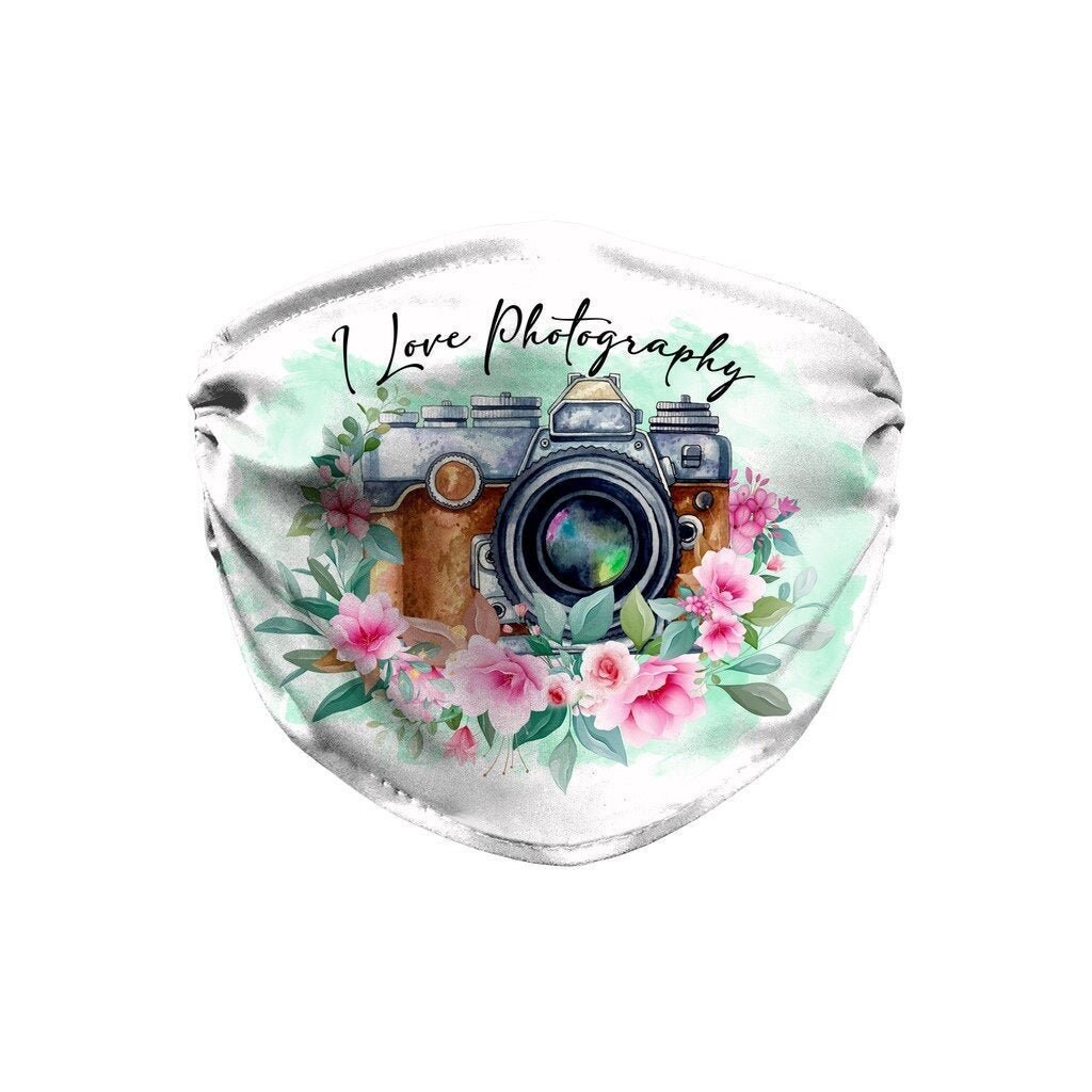 Camera Face Mask Photographer Face Mask Photography Face - Etsy