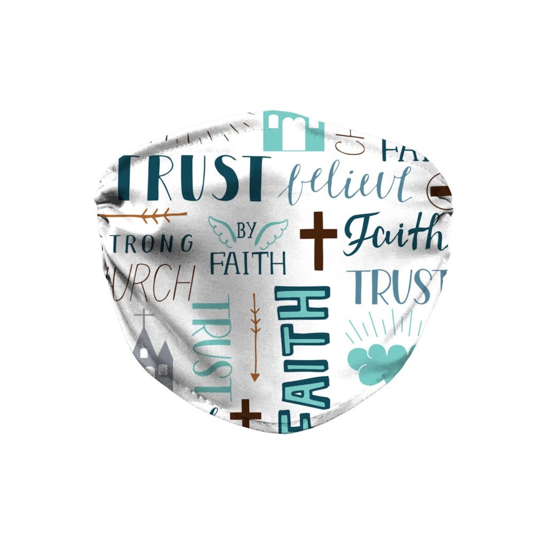 Religious Face Mask Christian Face Mask Christian Gift Mask - Etsy