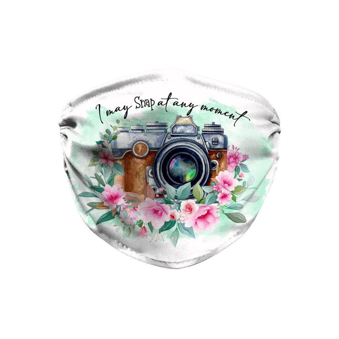 Camera Face Mask Photographer Face Mask Photography Face - Etsy