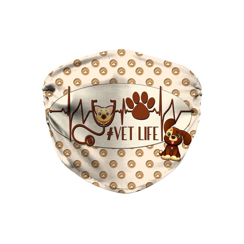 Veterinarian Giftvet Tech Gift Mask With Nose Wire Carbon - Etsy