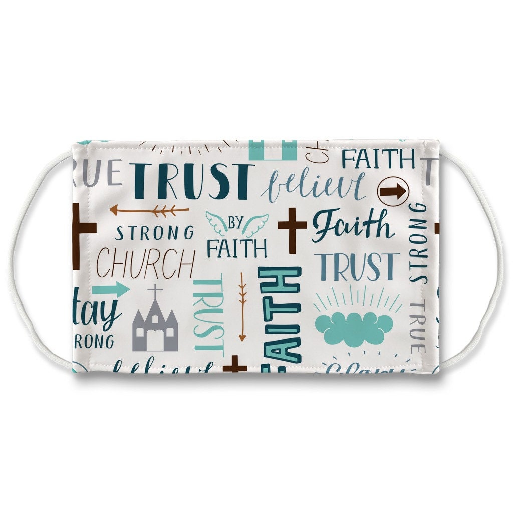 Religious Face Mask Christian Face Mask Christian Gift Mask - Etsy