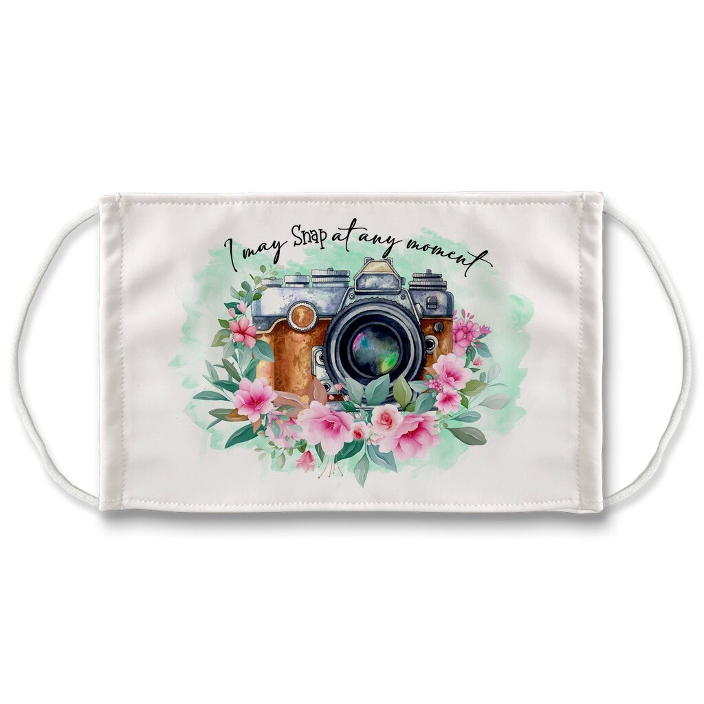 Camera Face Mask Photographer Face Mask Photography Face - Etsy UK